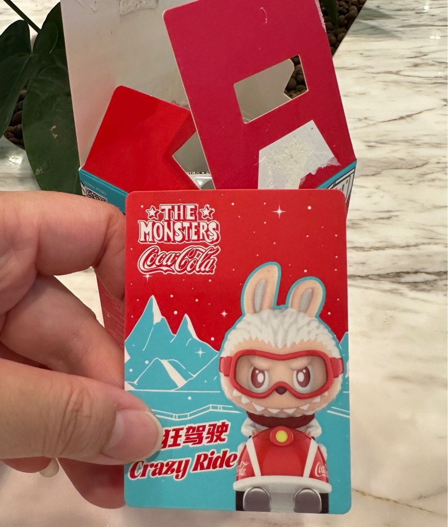 Labubu Coca Cola Blind Box - Crazy Ride, Hobbies & Toys, Toys & Games ...