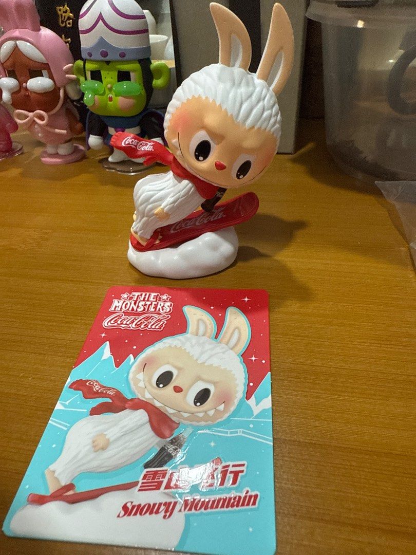 Labubu Coca-Cola Surf With Me/Snowy Mountain, Hobbies & Toys, Toys ...