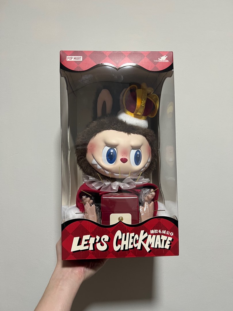Labubu King Let’s Checkmate Popmart, Hobbies & Toys, Toys & Games on ...