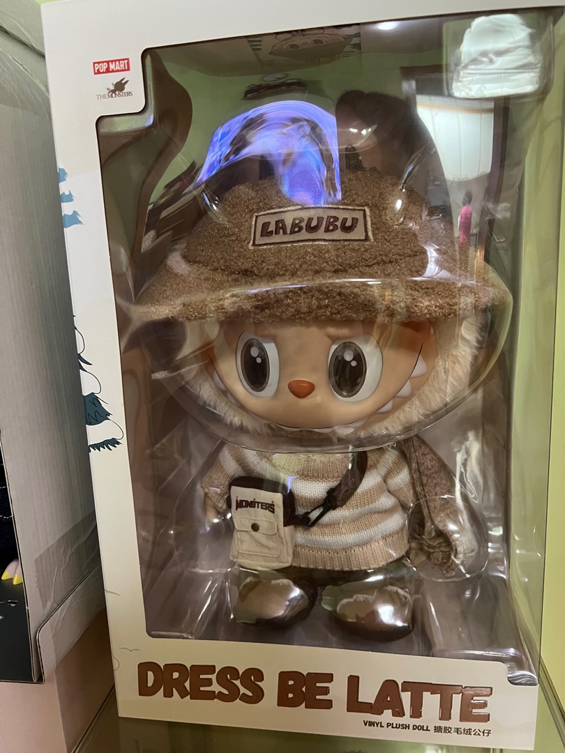 Labubu Latte, 興趣及遊戲, 玩具 & 遊戲類 - Carousell