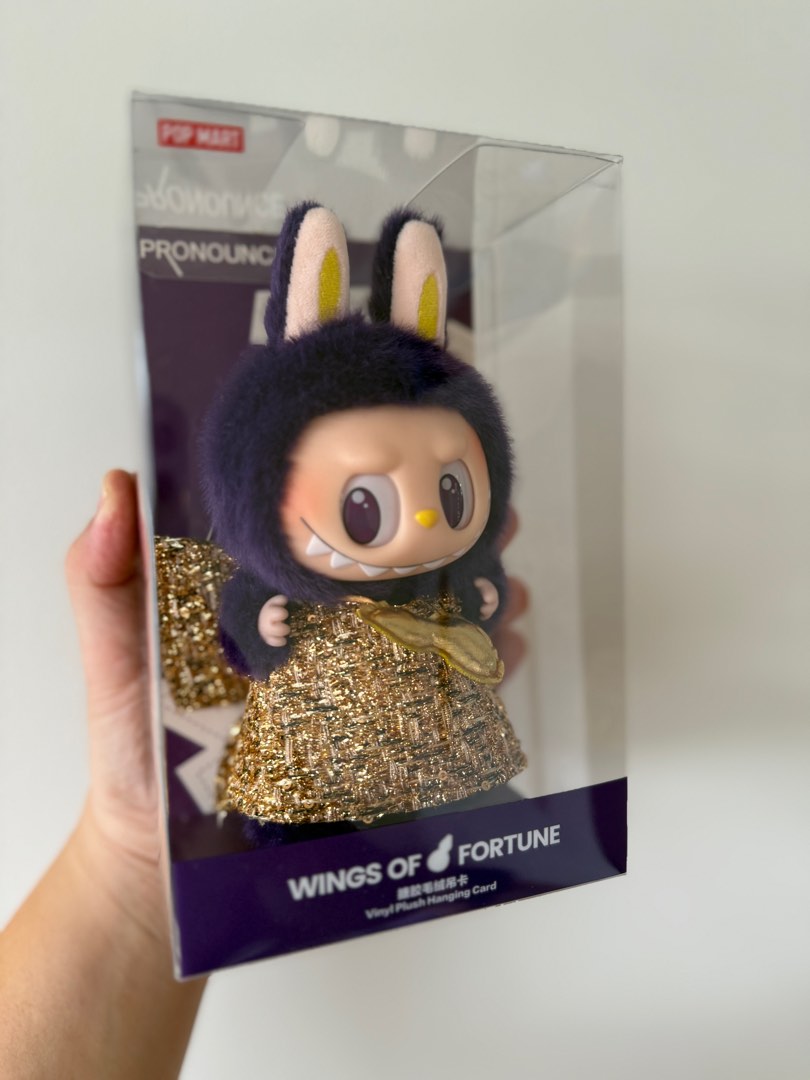 Labubu Wing of Fortune WOF, Hobbies & Toys, Toys & Games on Carousell