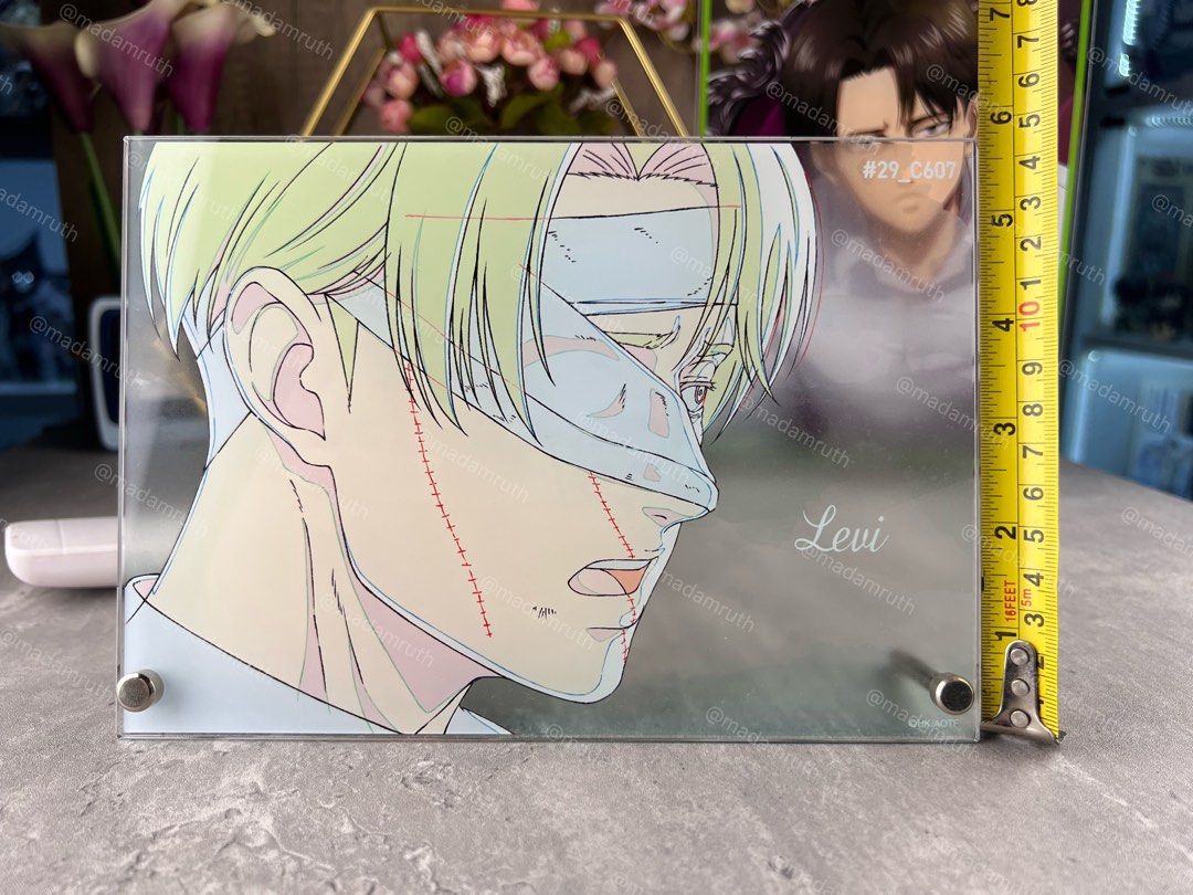 Levi Ackerman Acrylic Panel Stand final season attack on titan shingeki ...