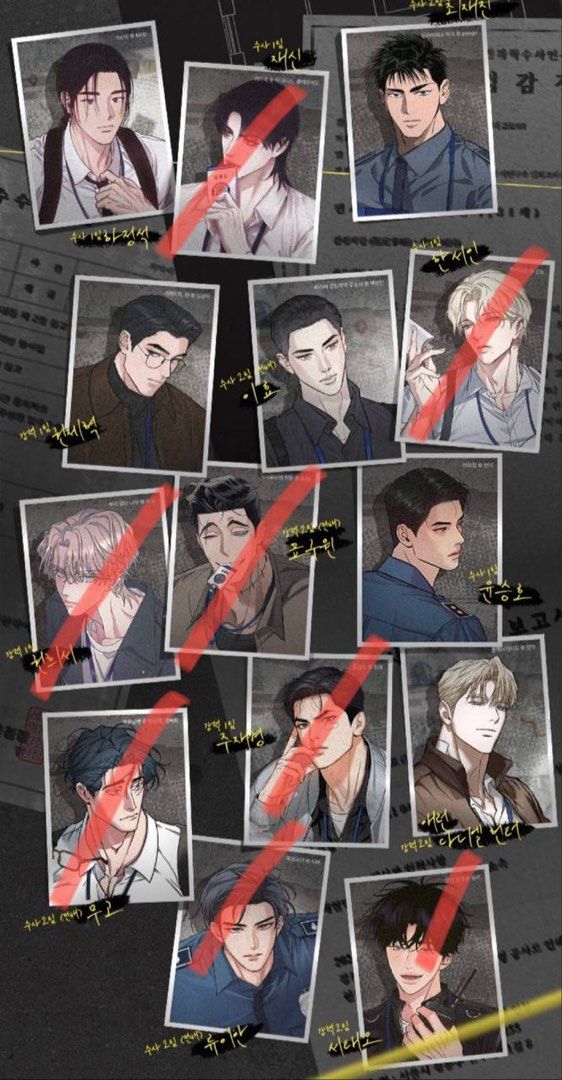 Lezhin season greetings seungho painter of the night BL aaron ...