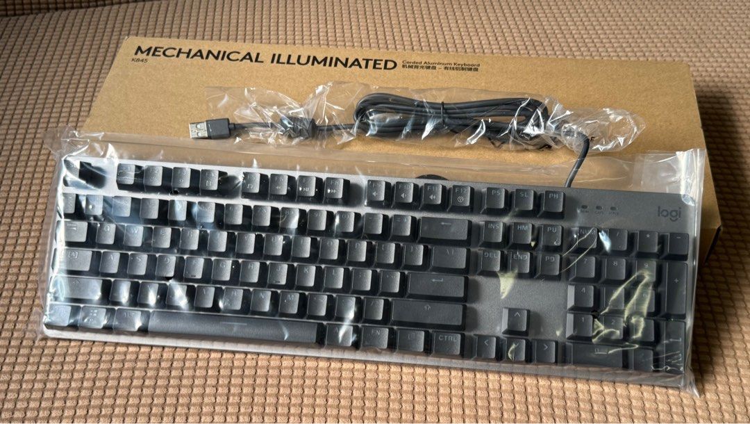 Logitech K845 Mechanical Illuminated Wired Keyboard [BRAND NEW & UNUSED ...