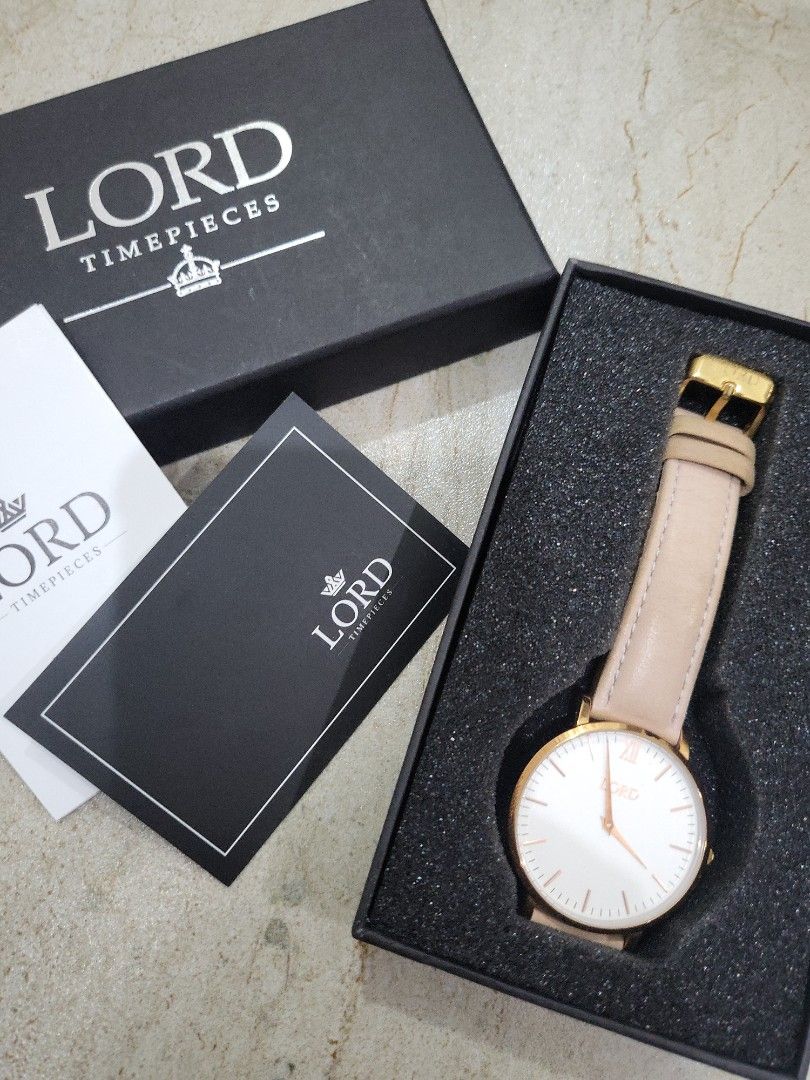Lord timepieces leather women watch bukan daniel wellington Swiss Made ...