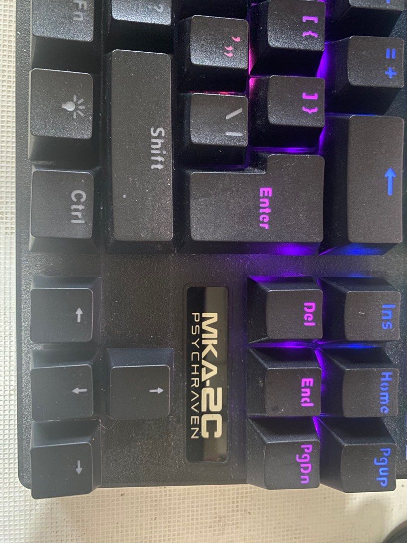 Machanical keyboard Armageddon MKA-2C, Computers & Tech, Parts ...