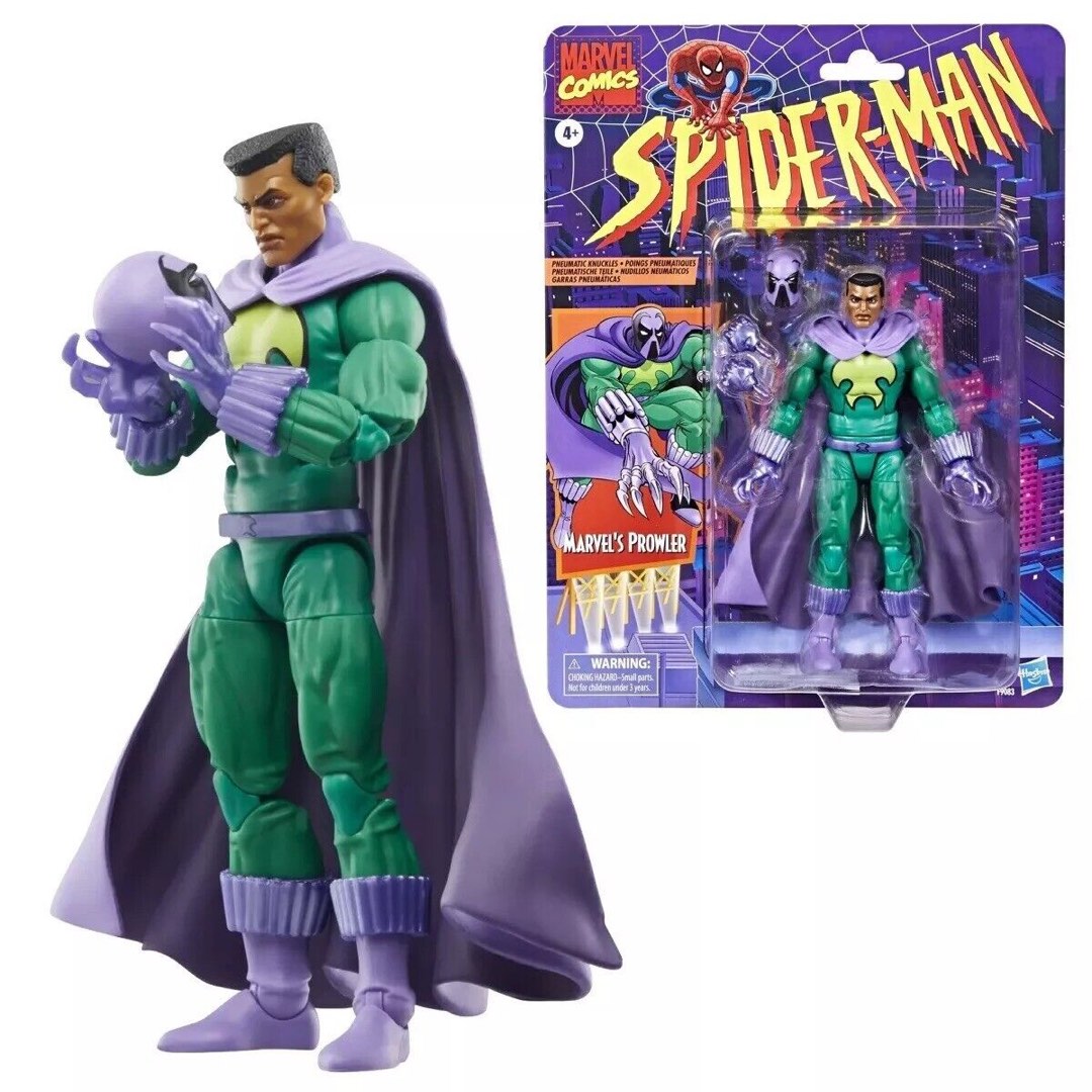Marvel Legends Retro Prowler, Hobbies & Toys, Toys & Games on Carousell
