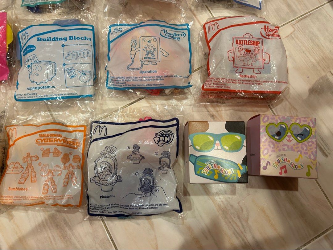 MCD Happy Meal Toys, Hobbies & Toys, Toys & Games on Carousell