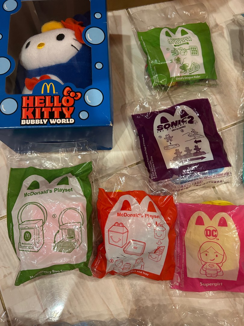 MCD Happy Meal Toys (iii), Hobbies & Toys, Toys & Games on Carousell