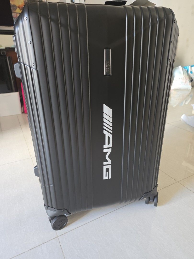 Aluminium Hartmann x Mercedes AMG collab suitcase 70, Hobbies & Toys ...