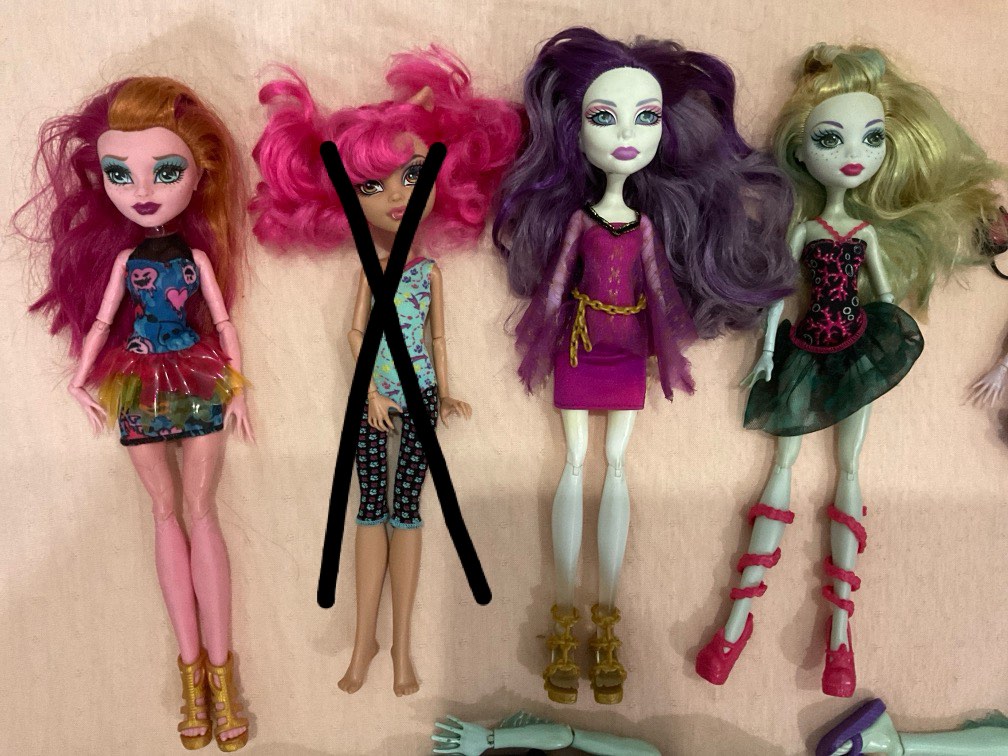 Monster High Lot, Hobbies & Toys, Toys & Games on Carousell