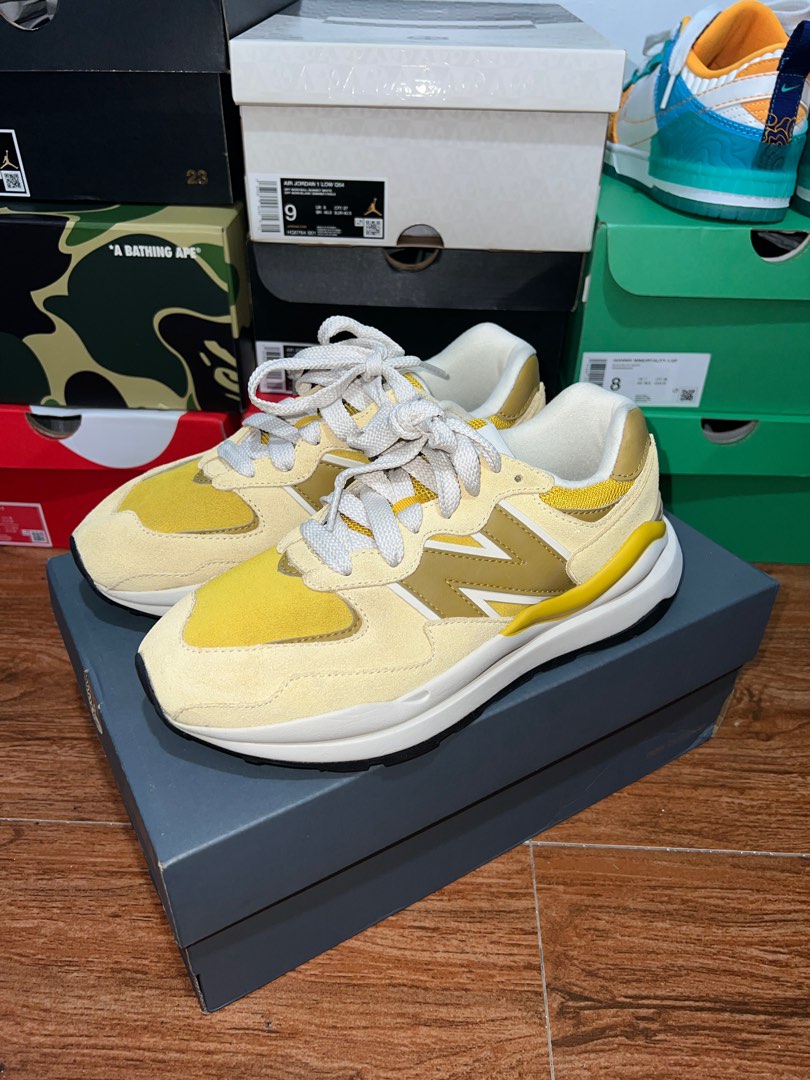 NB 57/40 'Yellow', Women's Fashion, Footwear, Sneakers on Carousell