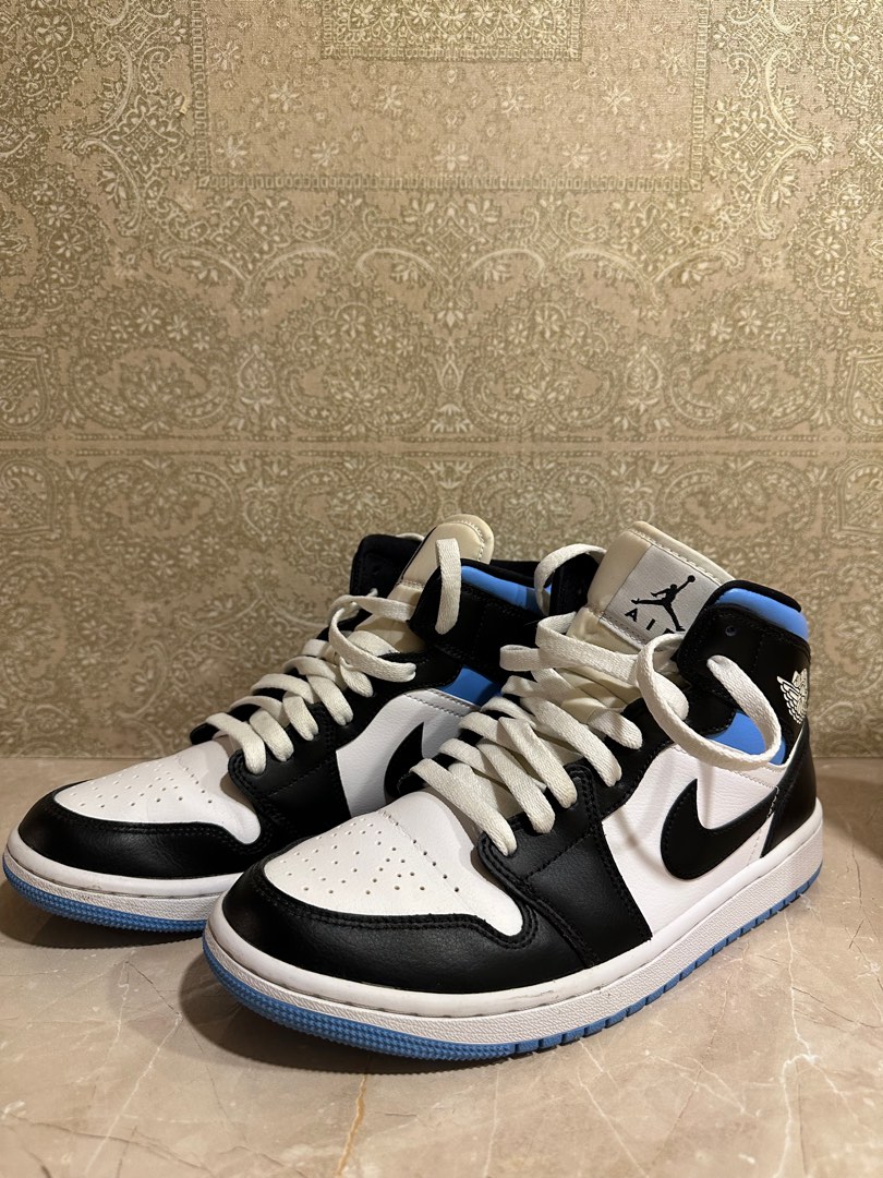 Nike Air Jordan 1 (baby blue), Men's Fashion, Footwear, Sneakers on ...