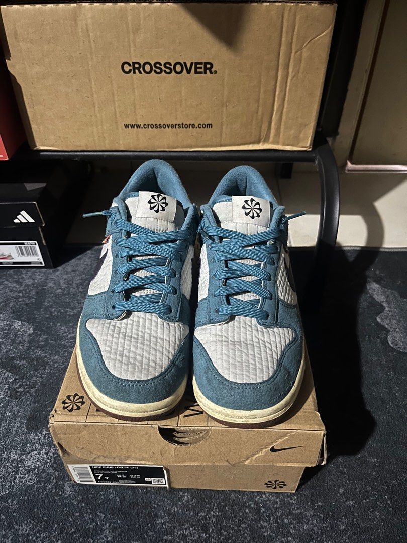 Nike Dunk Low Rift Blue, Men's Fashion, Footwear, Sneakers on Carousell