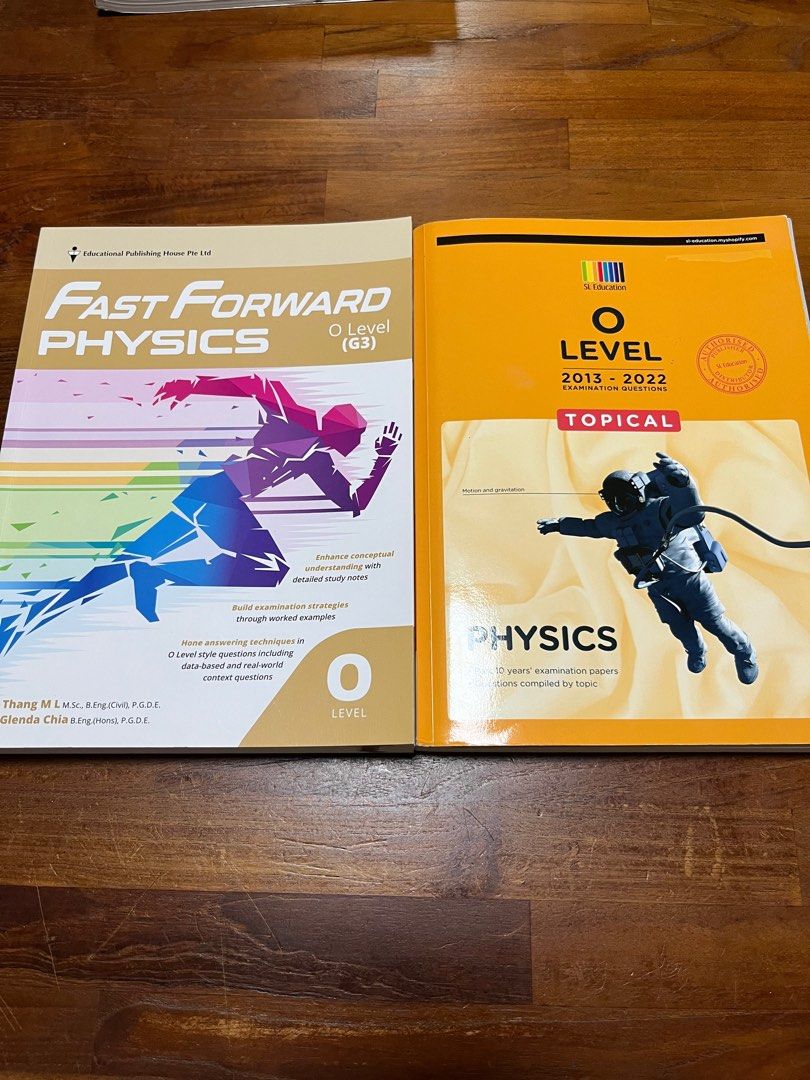 O Level Physics Textbook, Topical & Yearly Assessment Books, Hobbies ...