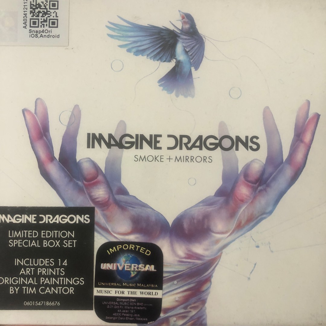 ORIGINAL DELUXE IMAGINE DRAGONS CD, Hobbies & Toys, Music & Media, CDs ...