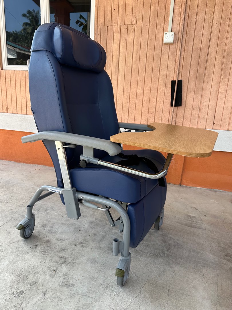 Original Vermeiren Normandie Relax Geriatric Chair With Tray & Wheels ...