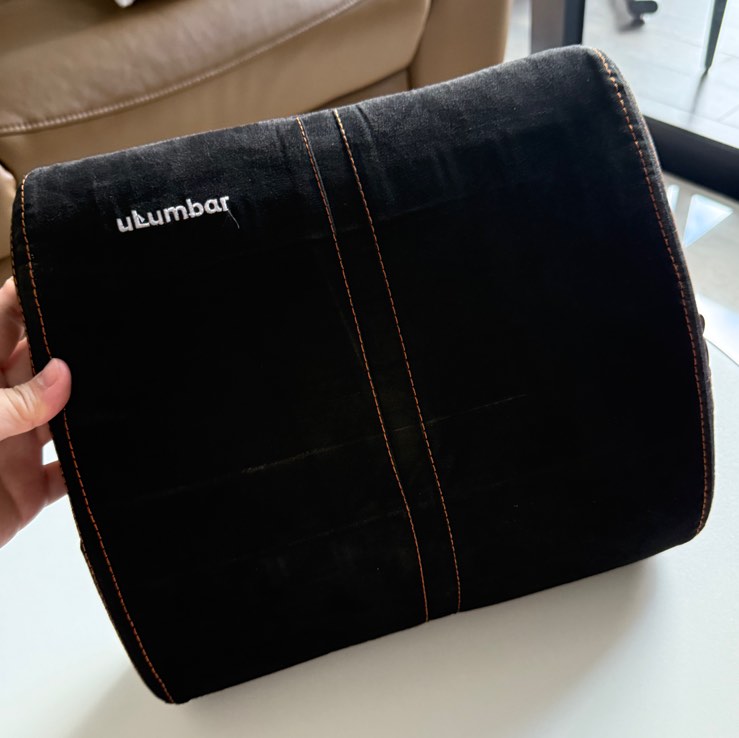 OSIM ULUMBAR back support massager, Health & Nutrition, Massage Devices ...