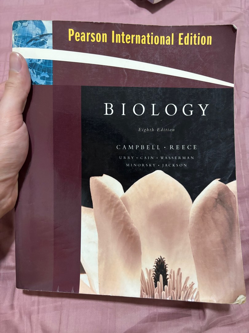 Pearson International Edition - Biology Eighth Edition, Hobbies & Toys ...