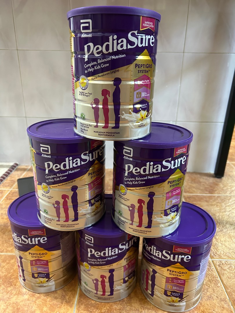 Pediasure 850g Vanilla flavours RM70 / Tin,, Babies & Kids, Nursing ...