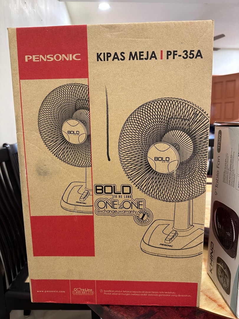 Pensonic Table Fan, Furniture & Home Living, Lighting & Fans, Fans on ...