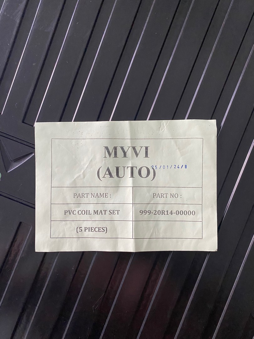 Perodua Myvi Car Boot Tray, Auto Accessories on Carousell