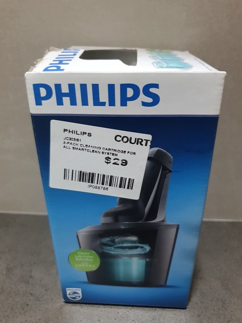 Philips cleaning cartridge for shaver JC303 (2 of 3), Beauty & Personal ...