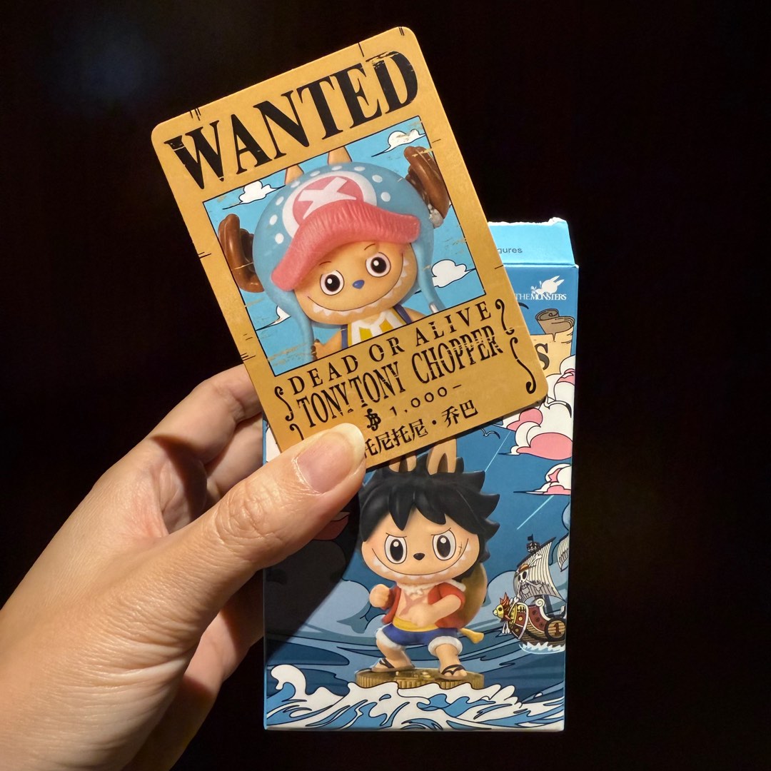 Pop Mart CHOPPER from One Piece x The Monsters, Hobbies & Toys, Toys ...