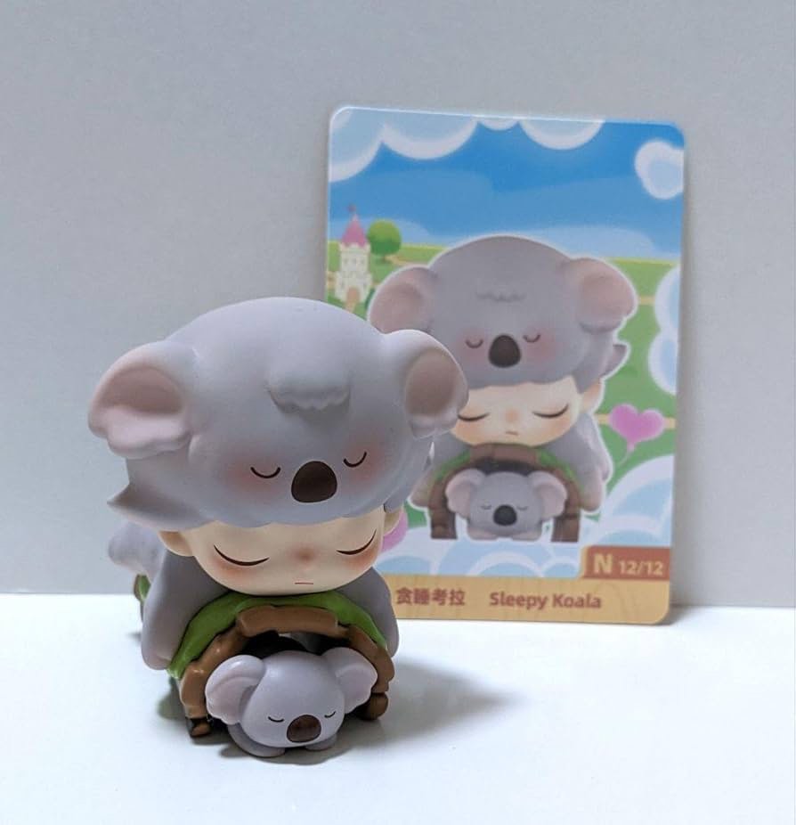 Popmart Dimoo Animal Kingdom Sleepy Koala, Hobbies & Toys, Toys & Games ...