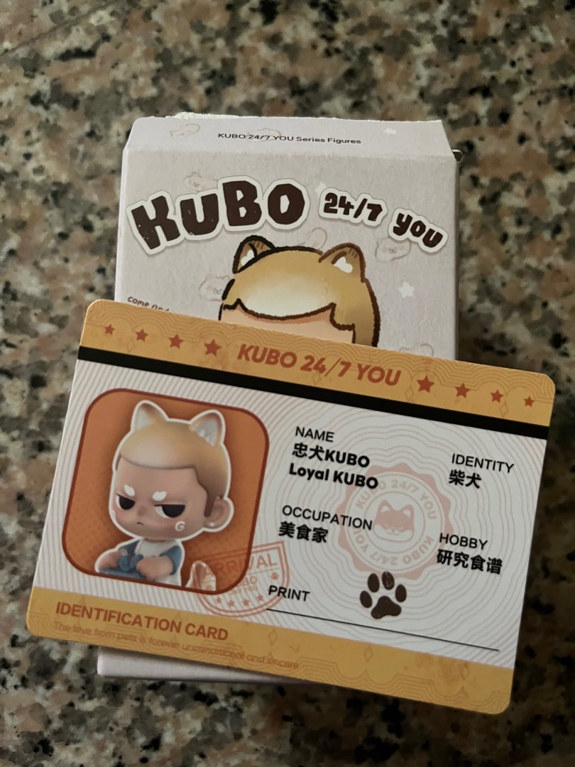 POPMART KUBO 24/7 You Series - Loyal Kubo, Hobbies & Toys, Toys & Games ...