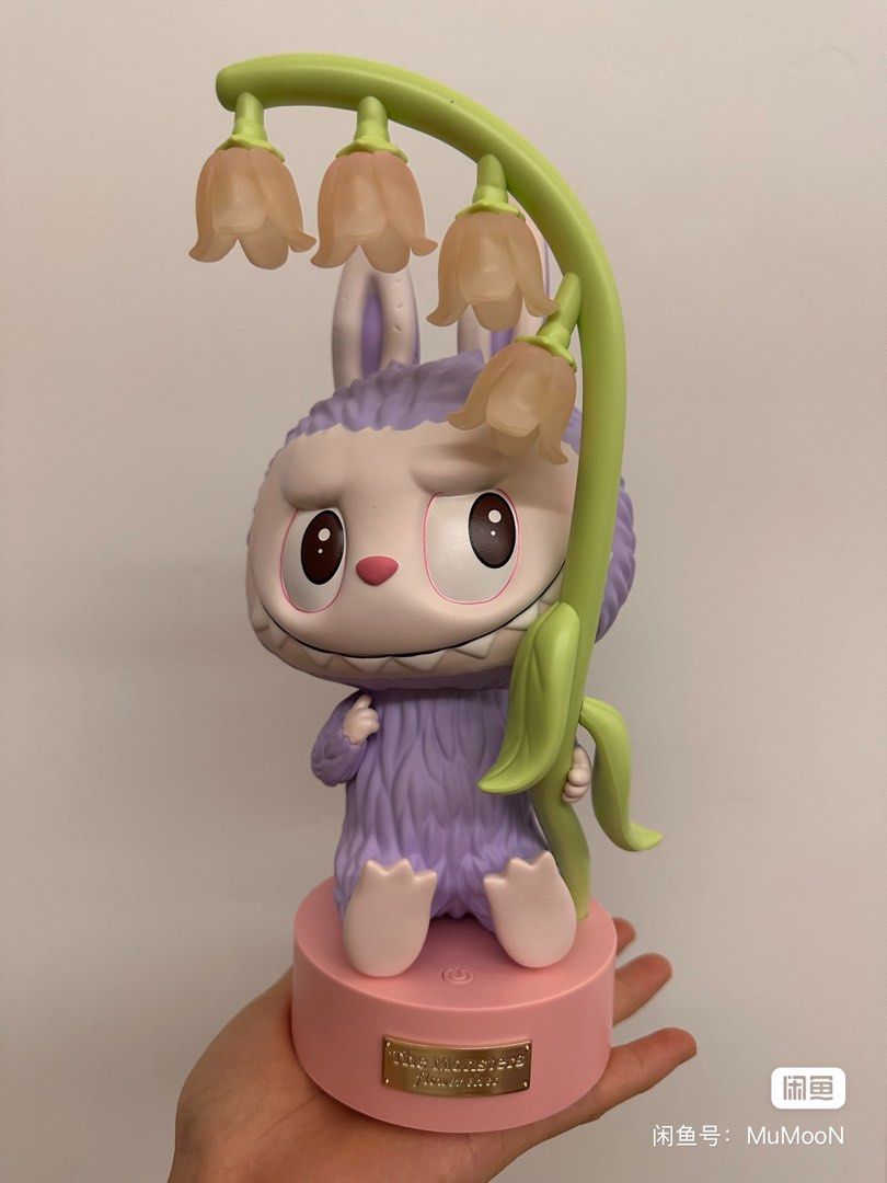 Popmart labubu flower elves lamp, Hobbies & Toys, Toys & Games on Carousell