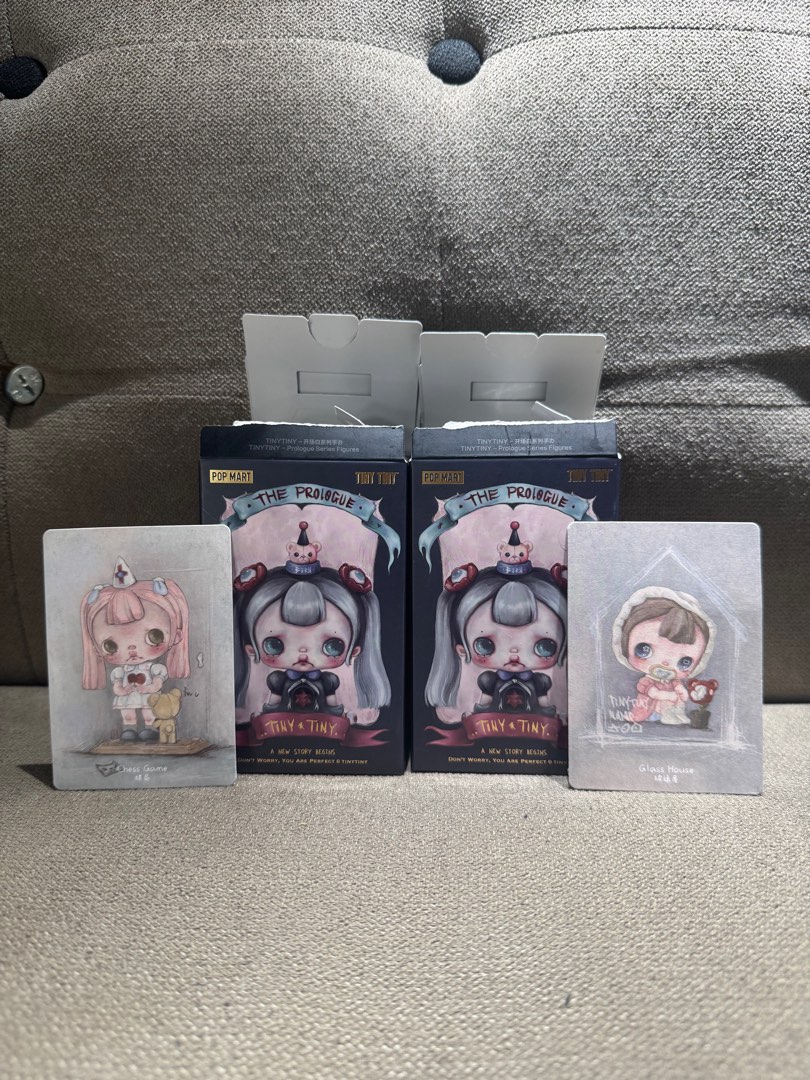 POPMART TINY TINY SET -chess game & glass house, Hobbies & Toys, Toys ...