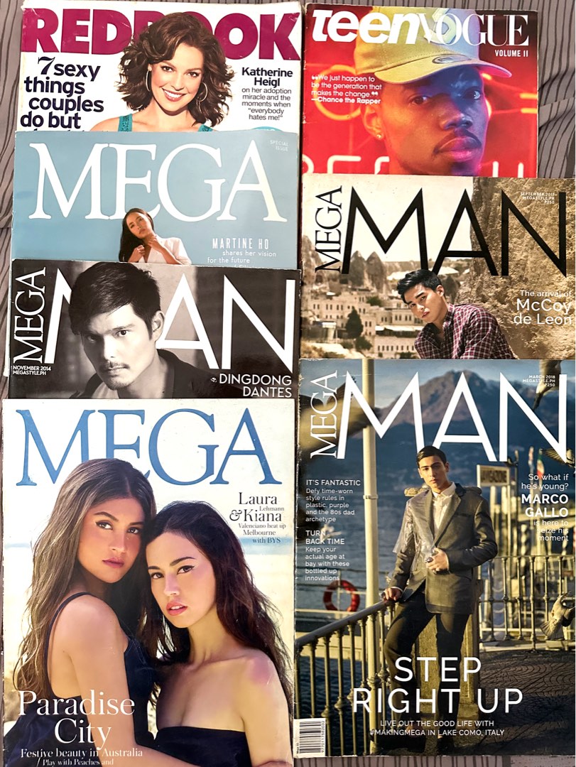 Random Magazines (Mega Teen Vogue Redbook), Hobbies & Toys, Books ...