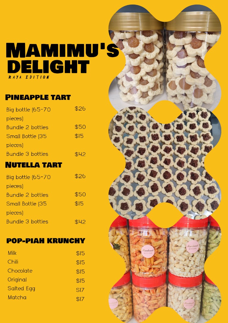 Raya Raya Raya! Blue Chas Card prices, Food & Drinks, Homemade Bakes on ...