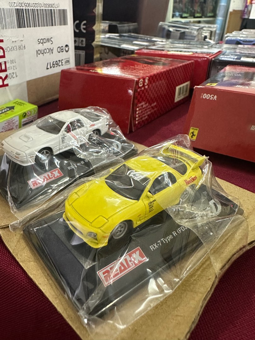REAL X INITIAL D RX7 FD3S FC3S 1/72, Hobbies & Toys, Toys & Games on ...