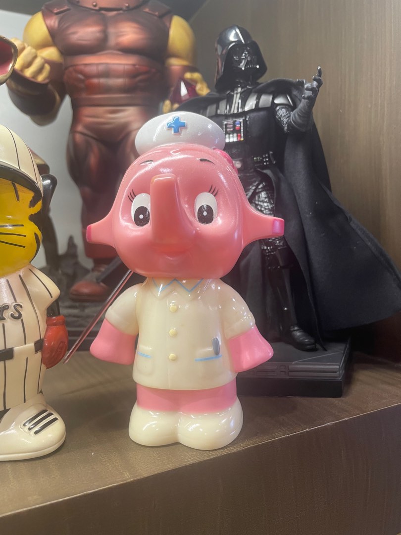 Sato Pharmaceutical Sato Chan Satoko Chan Doctor Nurse sofubi vinyl vintage toy figure, Hobbies ...