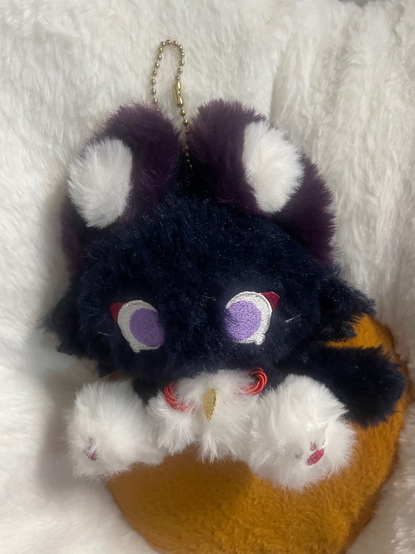 scaramouche cat plus / scarameow /scara cat plush Genshin impact ...