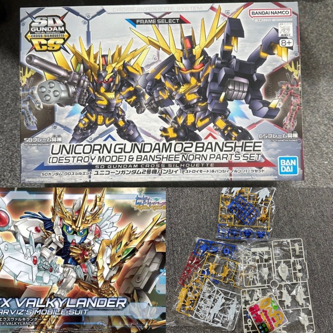 SDCS Unicorn Banshee + Ex Valkylander, Hobbies & Toys, Toys & Games on Carousell