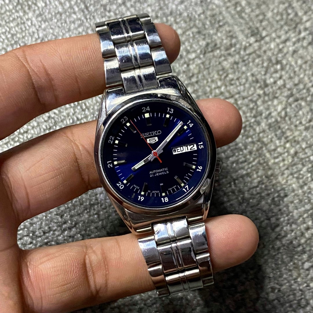 Seiko 5 SNK563J1 ‘Military’ (Automatic), Men's Fashion, Watches ...