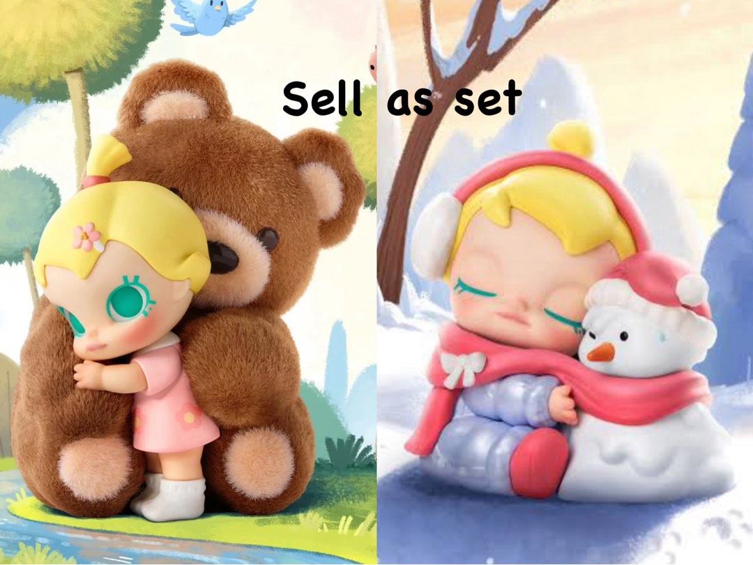 Sell as set Popmart Baby Molly My Huggable Discovery Series Figures A ...