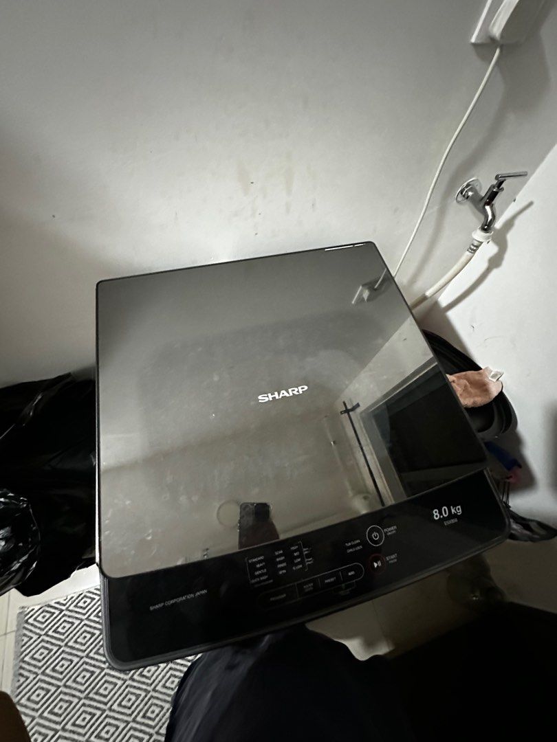Sharp 8KG Top Load Washer Fully Auto Washing Machine/ Mesin Basuh ...