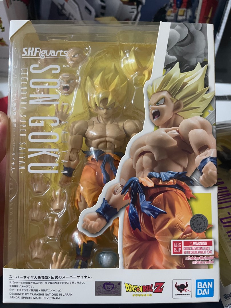 龍珠shf 龍珠Z超級賽亞人孫悟空 龍珠大魔孫悟空, 興趣及遊戲, 玩具 & 遊戲類 - Carousell