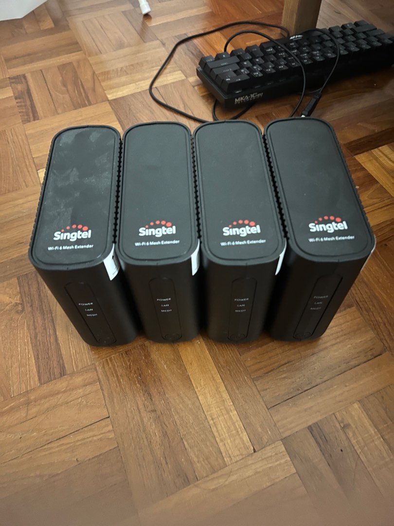 Singtel wifi 6 mesh extender, Computers & Tech, Parts & Accessories ...