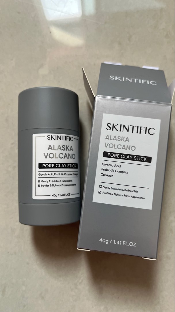 Skintific Clay Mask Alasca Volcano, Beauty & Personal Care, Face, Face ...