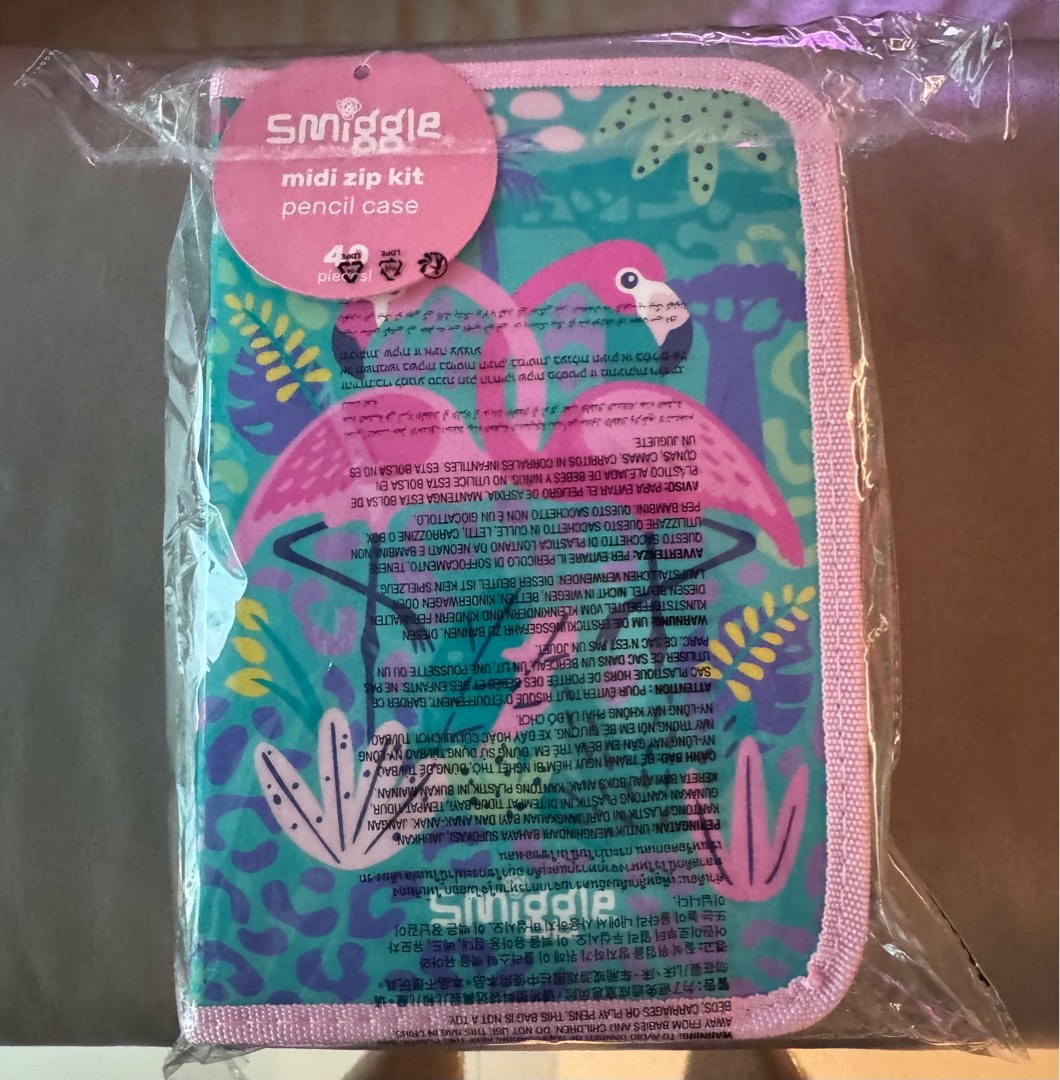 Smiggle midi zip kit pencil case, Hobbies & Toys, Stationery & Craft ...