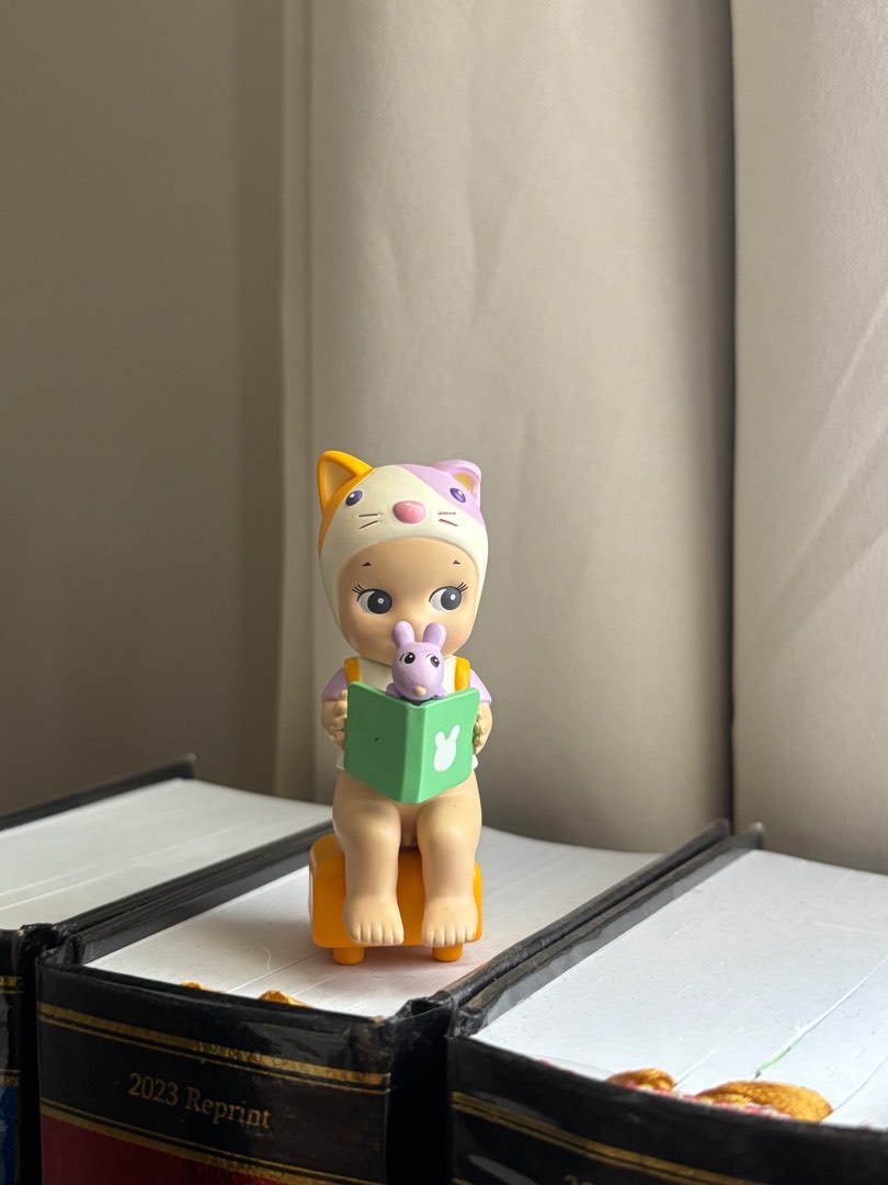 Sonny angel hsh cozy reading, Hobbies & Toys, Toys & Games on Carousell