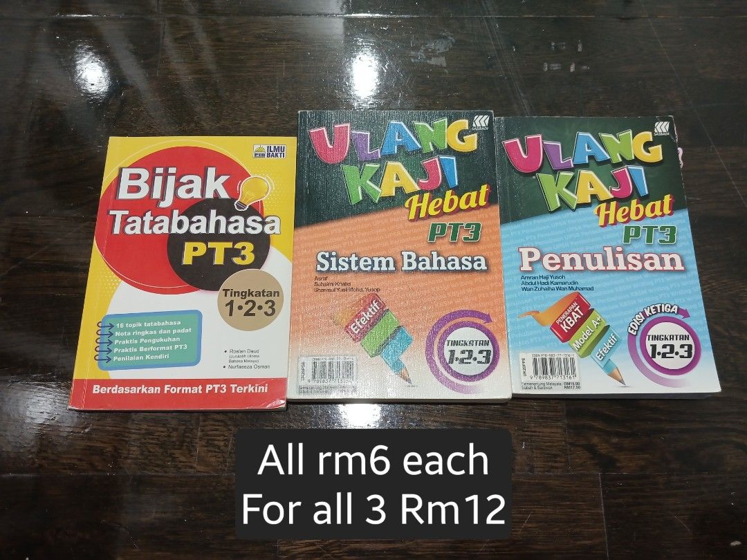 SPM KSSM BM LATIHAN EXERCISE BOOKS NOTES NOTA TRIAL PAPERS, Hobbies ...