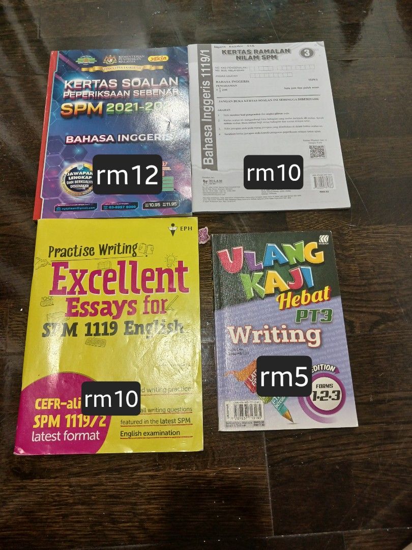 SPM KSSM ENGLISH LATIHAN EXERCISE BOOKS NOTE NOTA TRIAL PAPERS, Hobbies ...