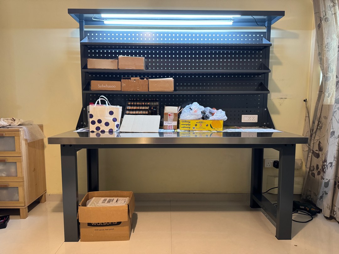 Workbench (Heavy Duty, Stainless Steel), Furniture & Home Living, Furniture, Tables & Sets on ...