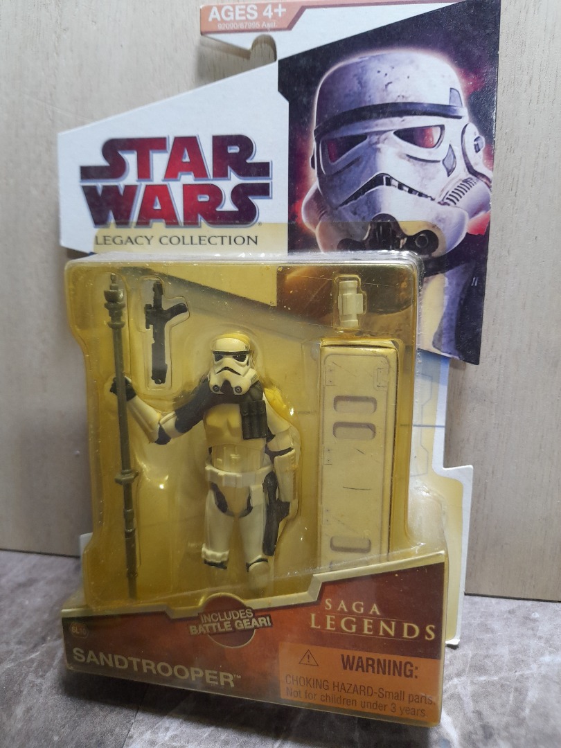 STAR WARS 3.75" SAGA LEGENDS SANDTROOPER, Hobbies & Toys, Toys & Games ...